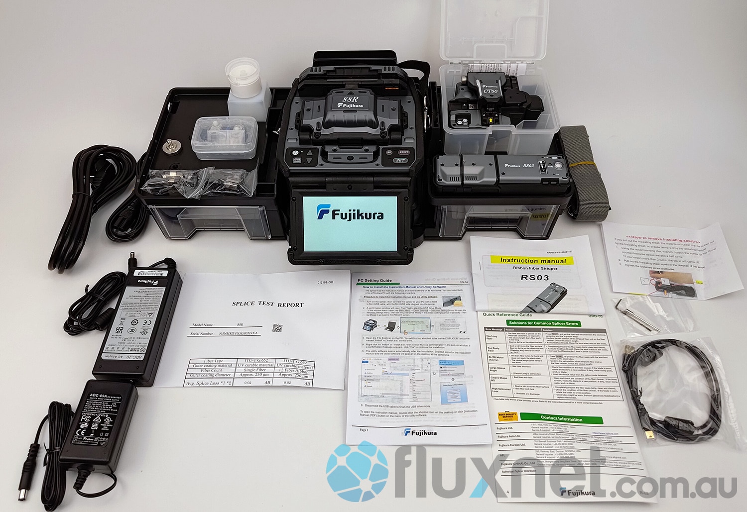 Fujikura 88R FSM-88R12 (90R) Ribbon Mass Fusion Splicer for NBN best prices in Australia