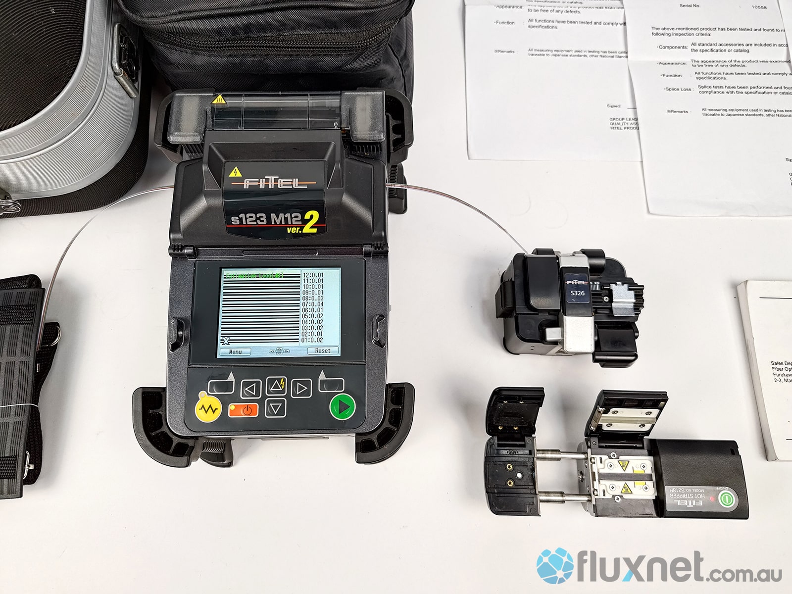 FiTel S123 M12 Version 2 Ribbon Fibre Fusion Splicer in Australia at ...